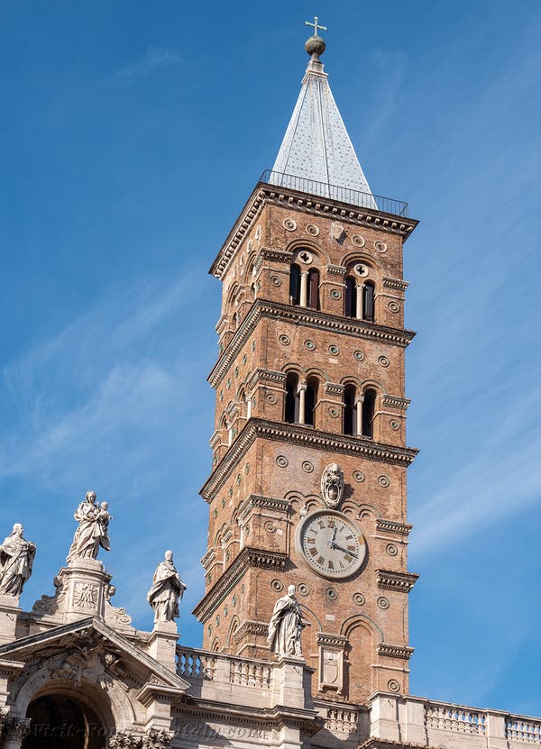 The Papal Basilica of Saint Mary Major in Rome, Italy
