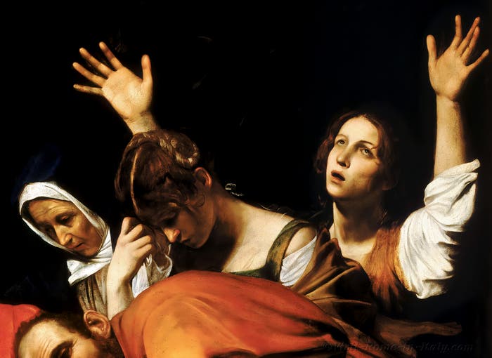 Caravaggio Entombment of Christ Deposition Vatican Museum