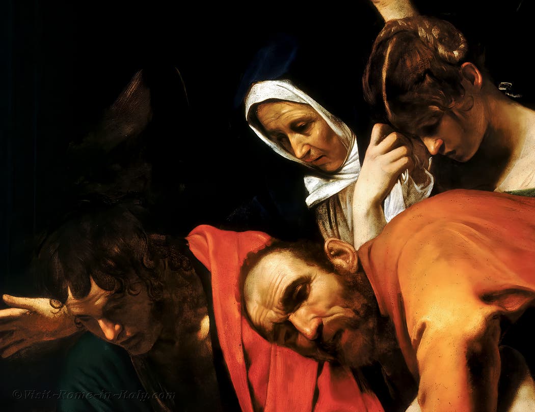 Caravaggio Entombment of Christ Deposition Vatican Museum