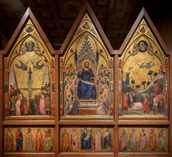 Giotto Stefaneschi Triptych Altarpiece Vatican Pinacoteca